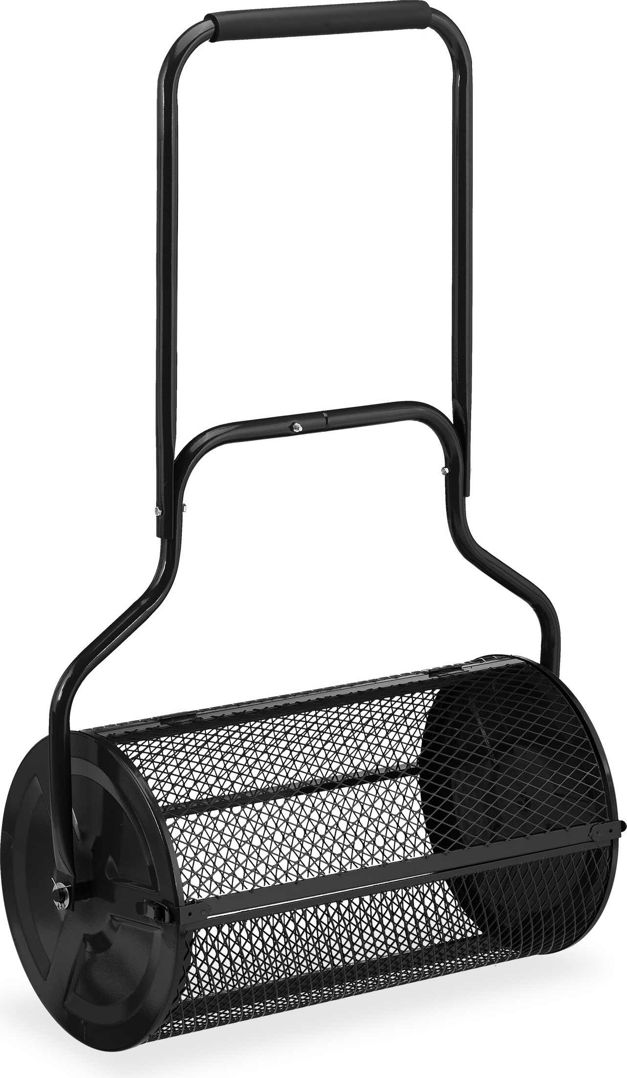 relaxdays Epandeur à compost pour gazon 65 litres