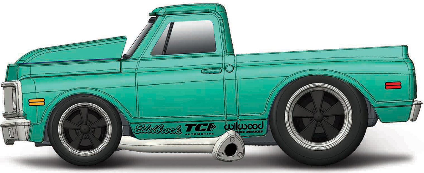 Maisto - Muscle Machines - 1972 Chevrolet C10 Pickup, skala