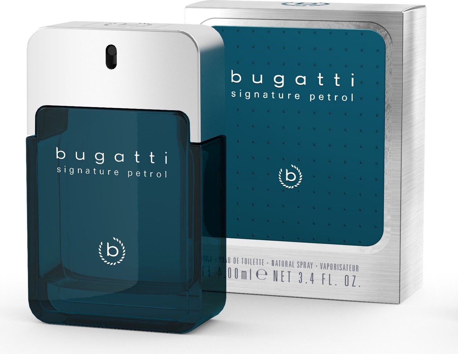 Bugatti Signature Petrol Perfumy Męskie 100ml - Świeża woda