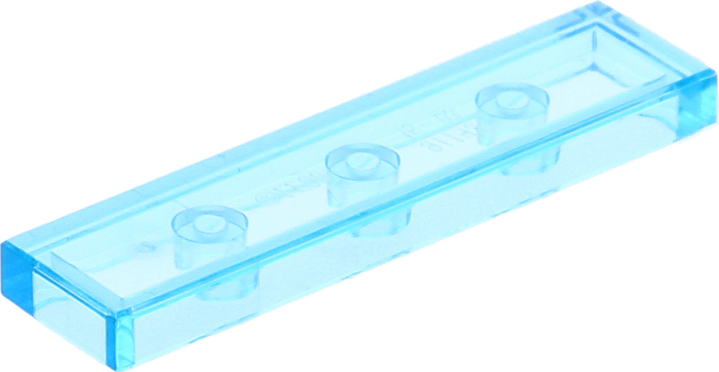 LEGO® 1x4 Tiles Blu Trasparente - 2431 NUOVO! Quantità 100x