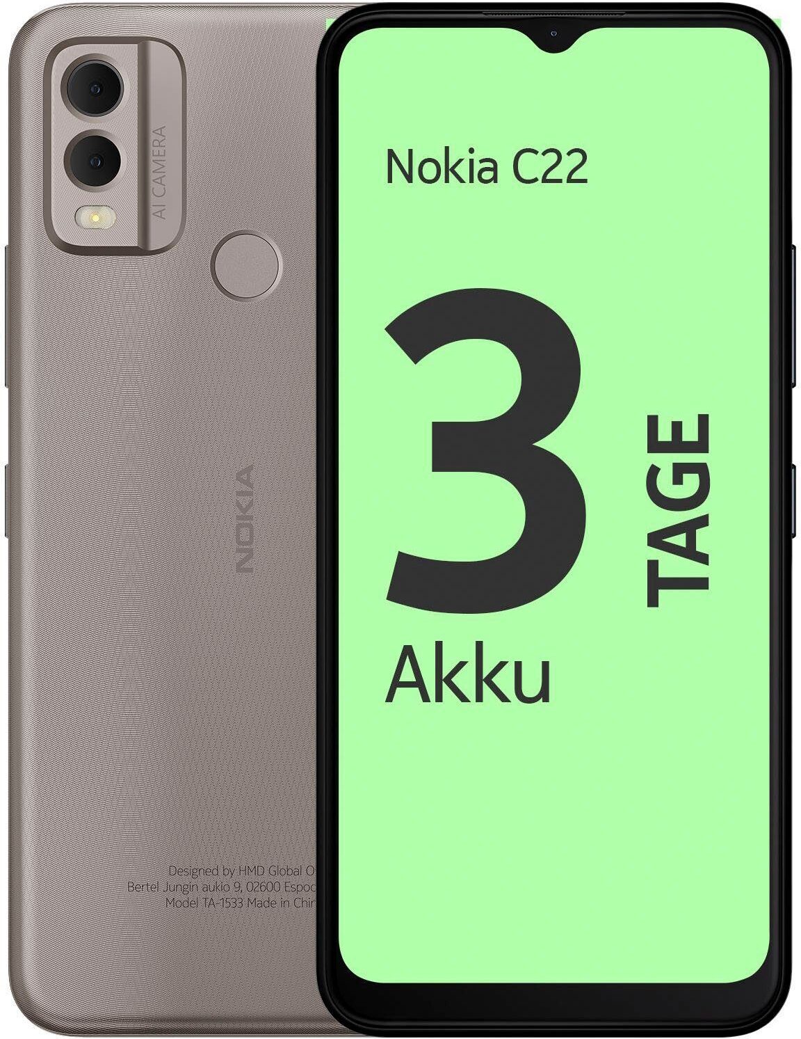 Nokia C22 - 4G smartphone - Dual-SIM - RAM 2 | Kaufland.cz