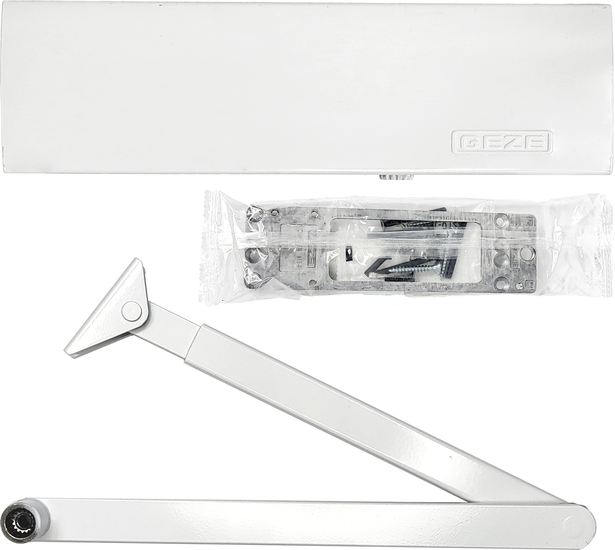 GEZE Türschließer TS 2000 NV BC Weiß | Kaufland.de