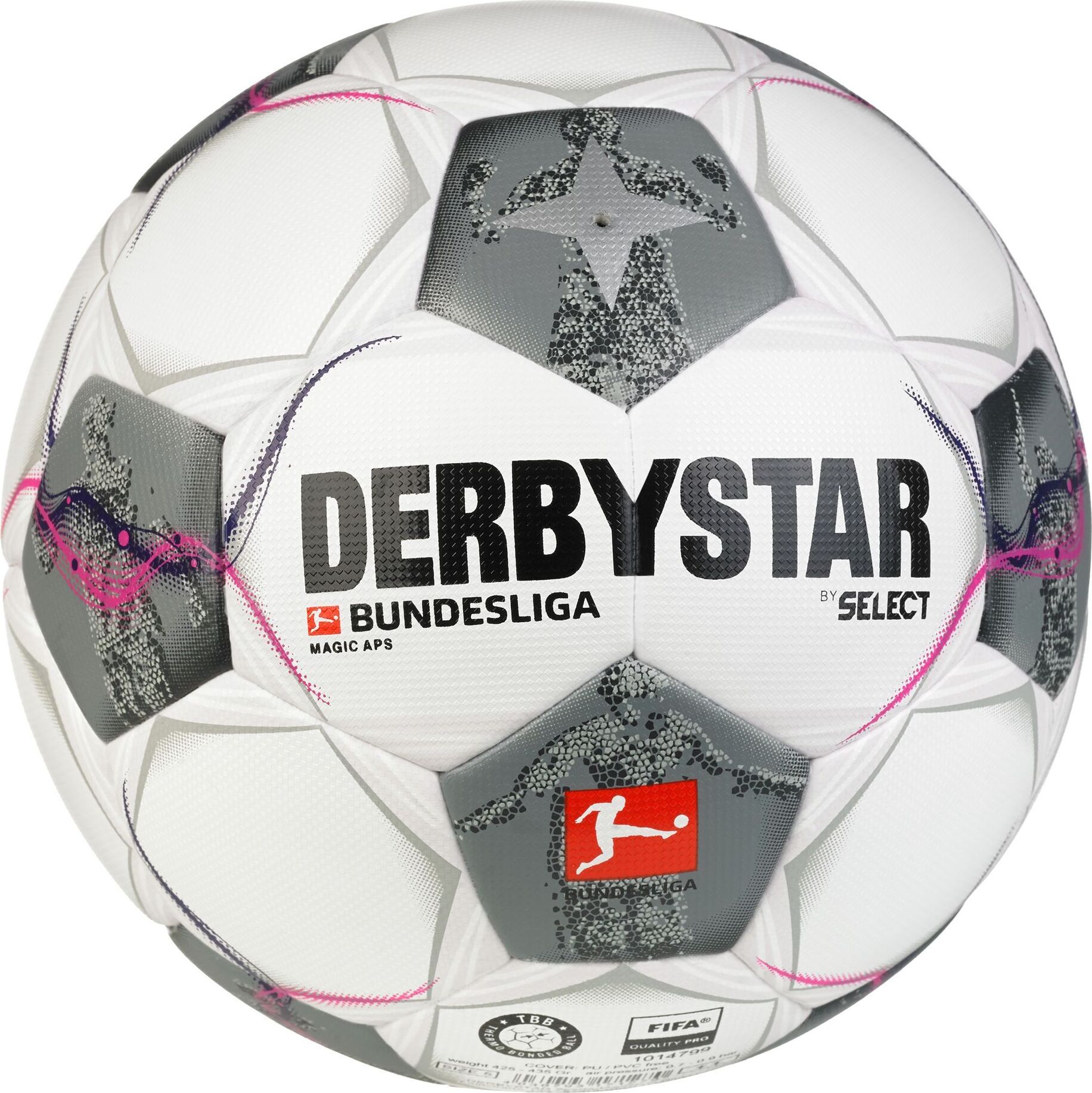Derbystar Bundesliga MAGIC APS 24/25 biały 5 Piłki nożne