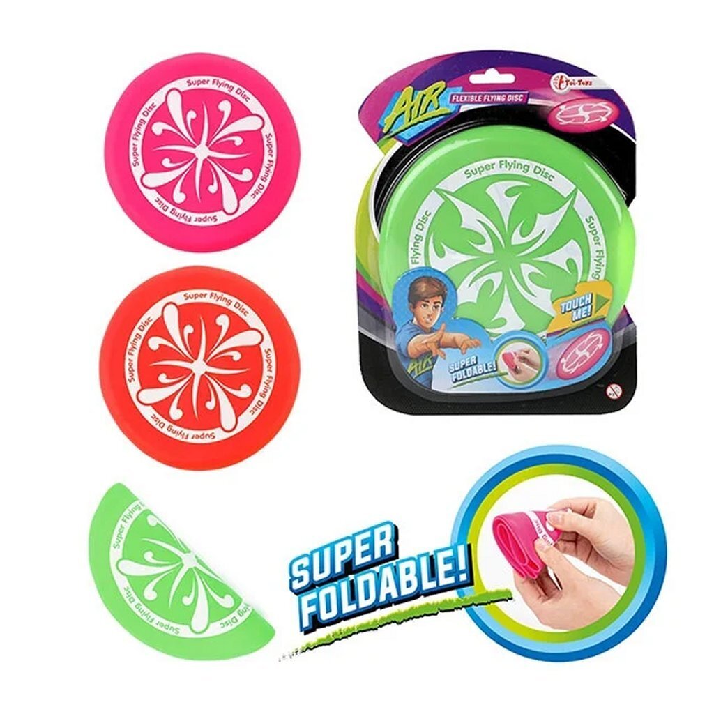 Air Superflexible Rubber Frisbee 17 cm Różne wzory Frisbee