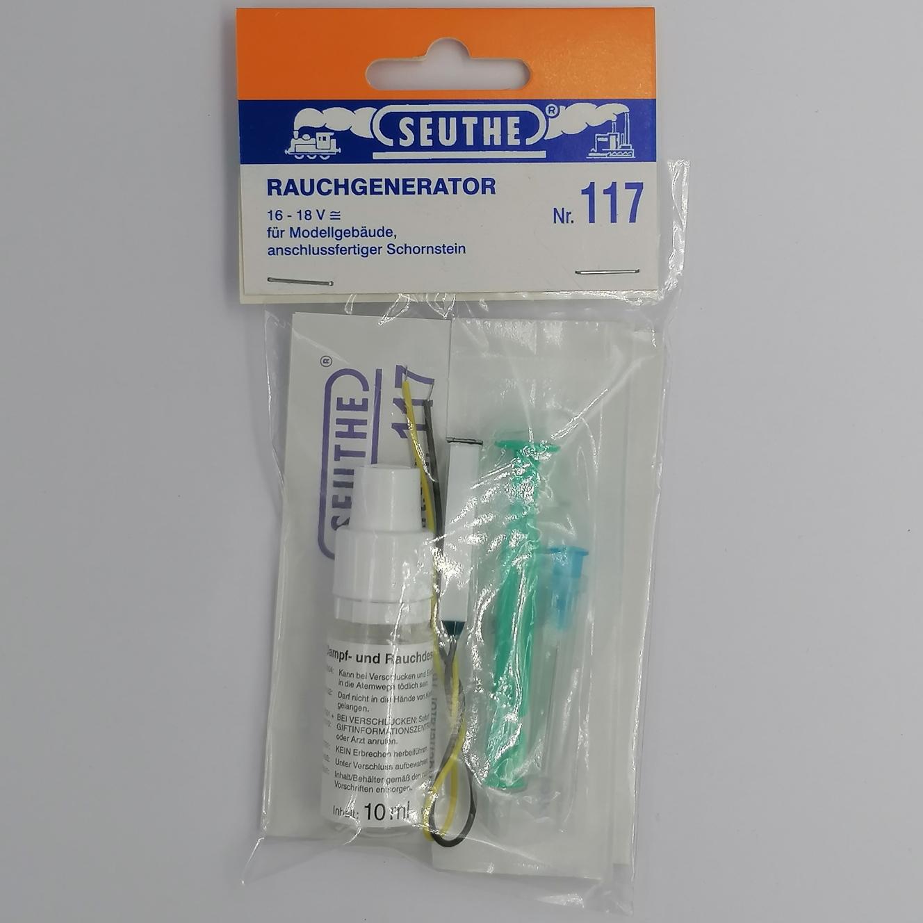Seuthe Nr. 117 Modellgebäude Schornstein 16-18 Volt AC DC