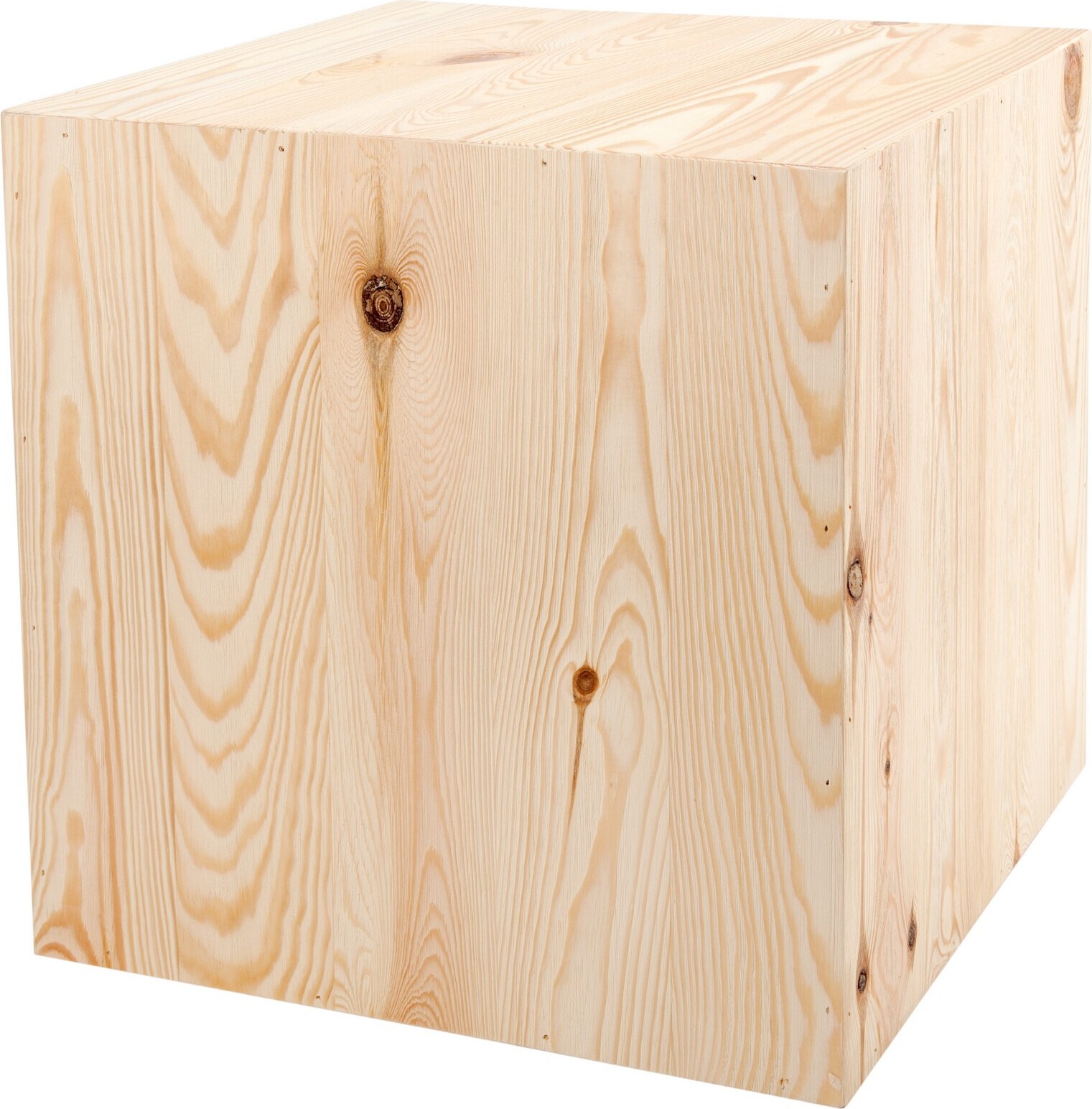 Dřevěný blok 40x40x40cm - Dřevěný stojan na | Kaufland.cz