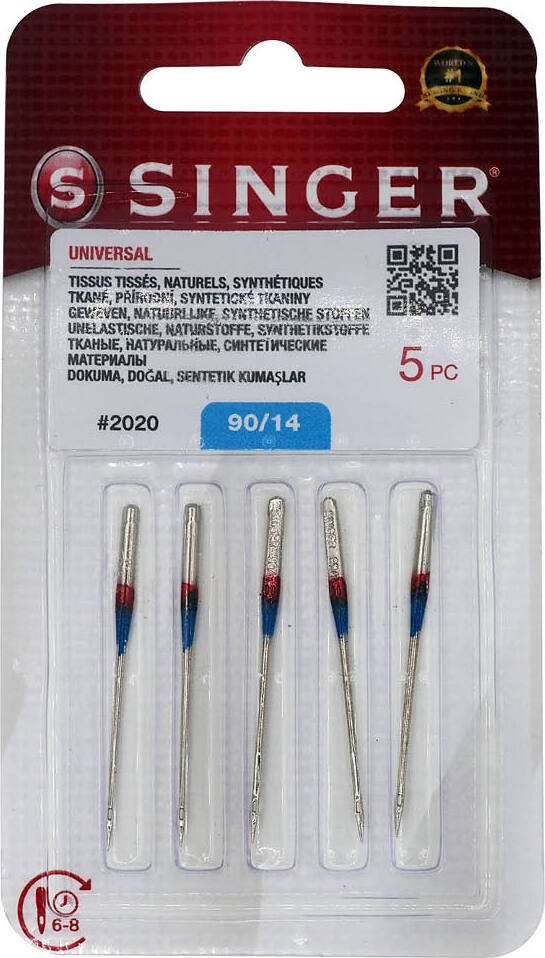 Singer 2020 - 90/14 - 5x Nadel für Nähmaschine