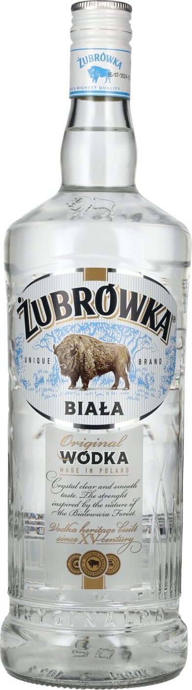 Zubrowka BIALA The Original Vodka 40% Vol. 1l | Kaufland.at