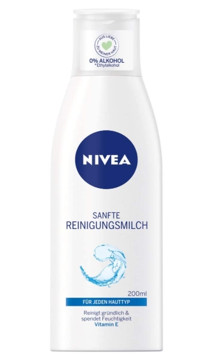 NIVEA 94438 NIVEA SANFT Reinigungsmilch 200,0 ml