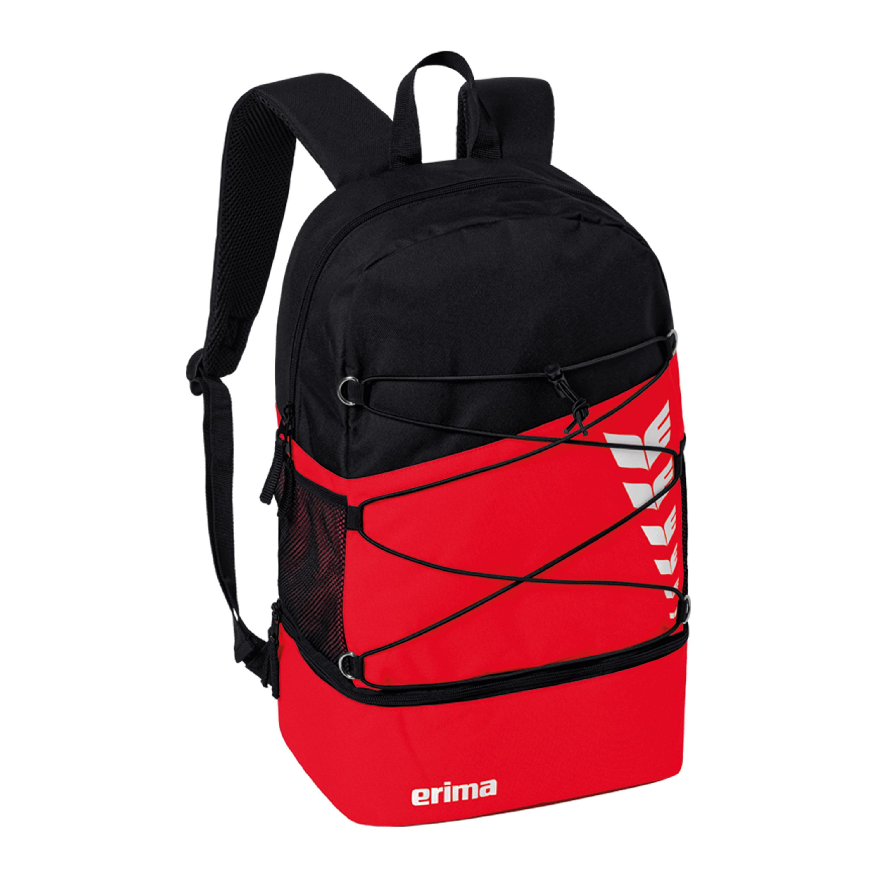 Erima SIX WINGS Rucksack, Farben:rot/schwarz | Kaufland.de