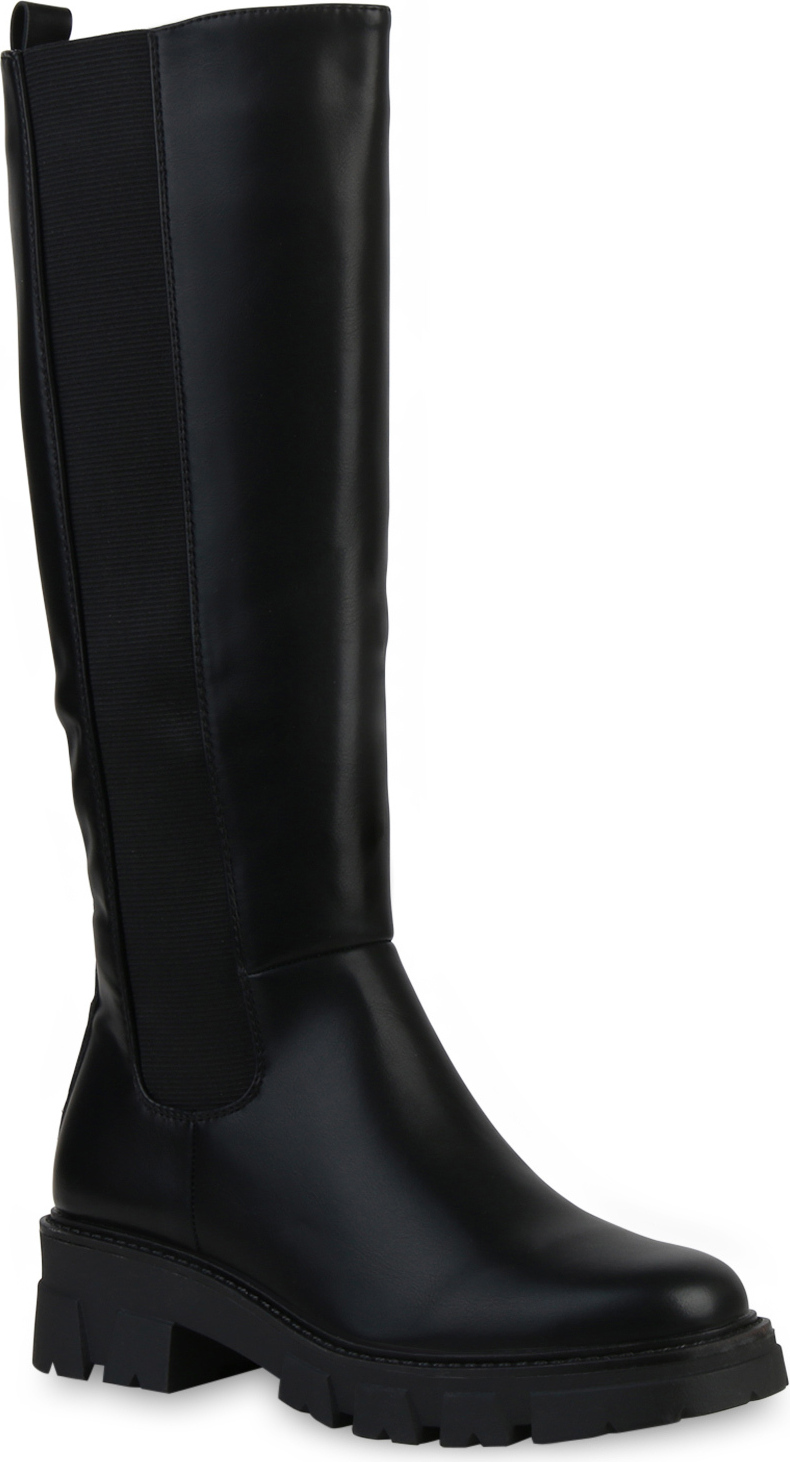 VAN HILL Damen Klassische Stiefel Blockabsatz | Kaufland.at