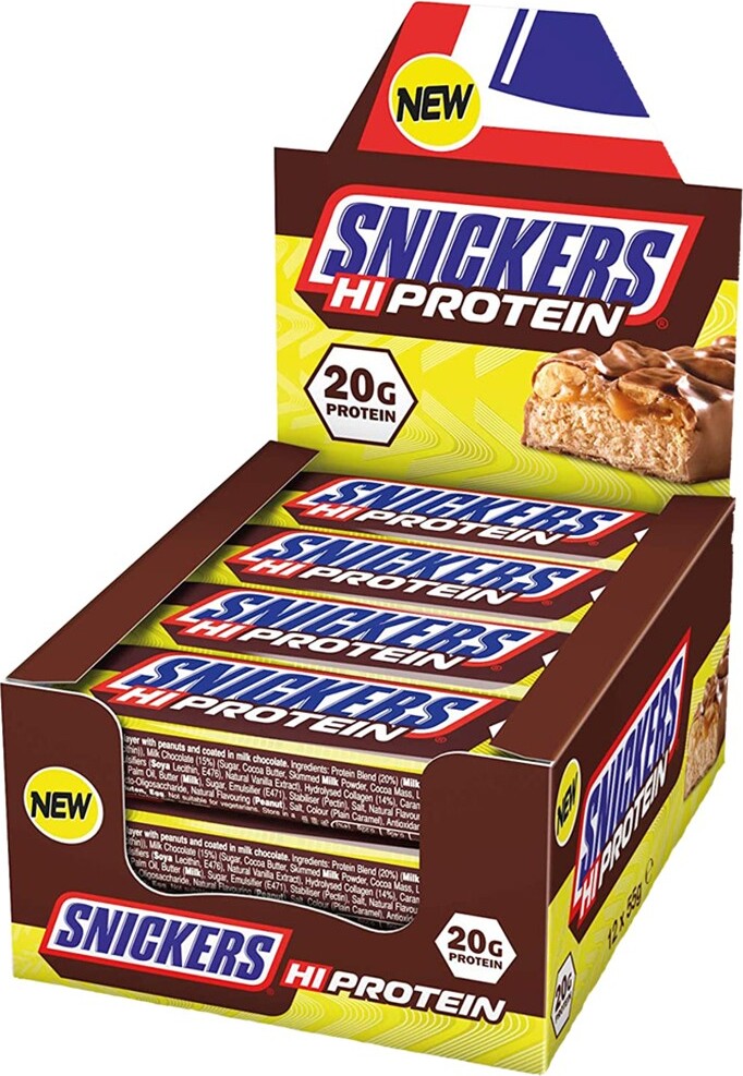 Baton Snickers HIPROTEIN, 12 x 55 g / tacka, | Kaufland.pl