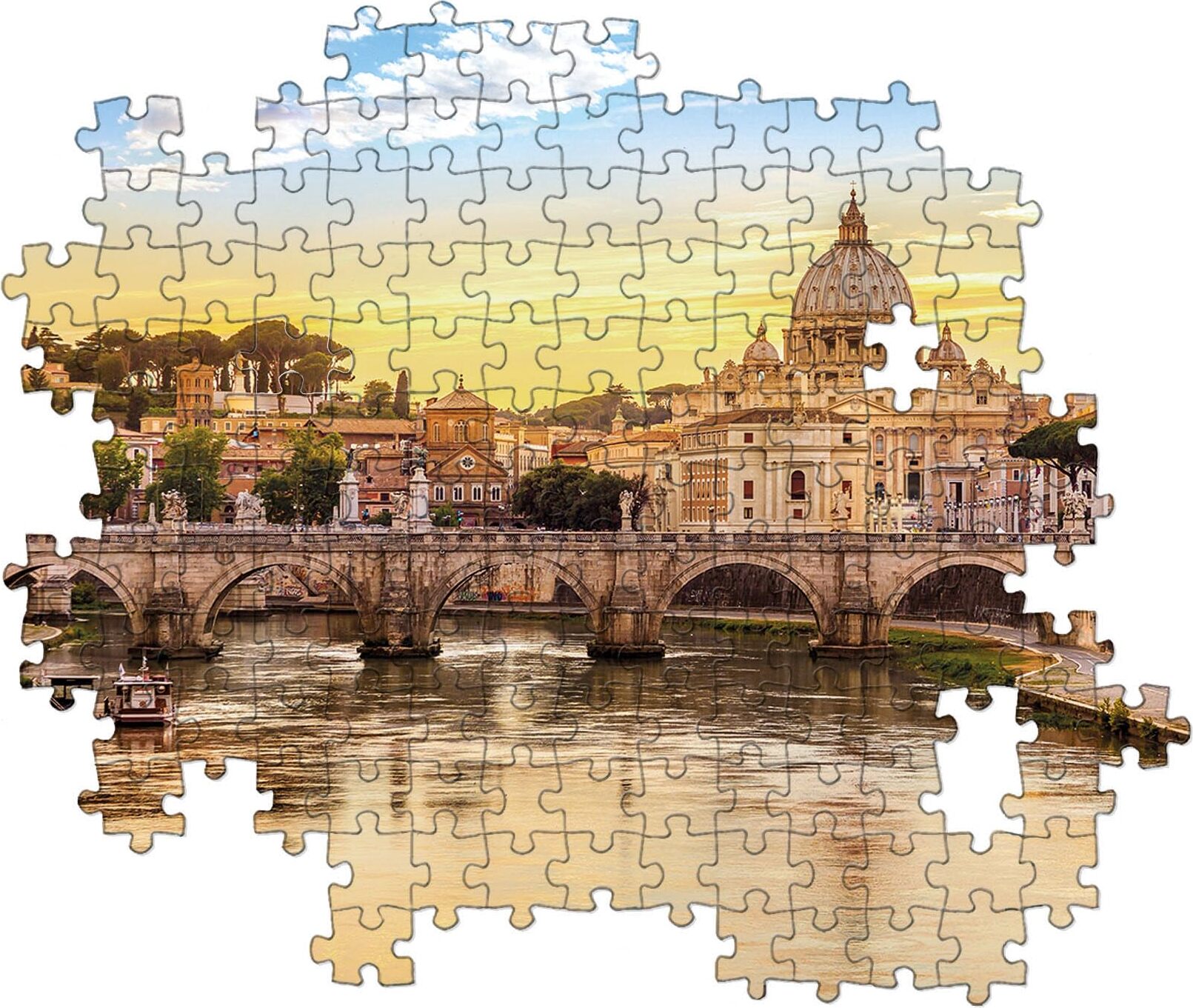 CLE puzzle 1500 Compact Rome 31717 Puzzles classiques