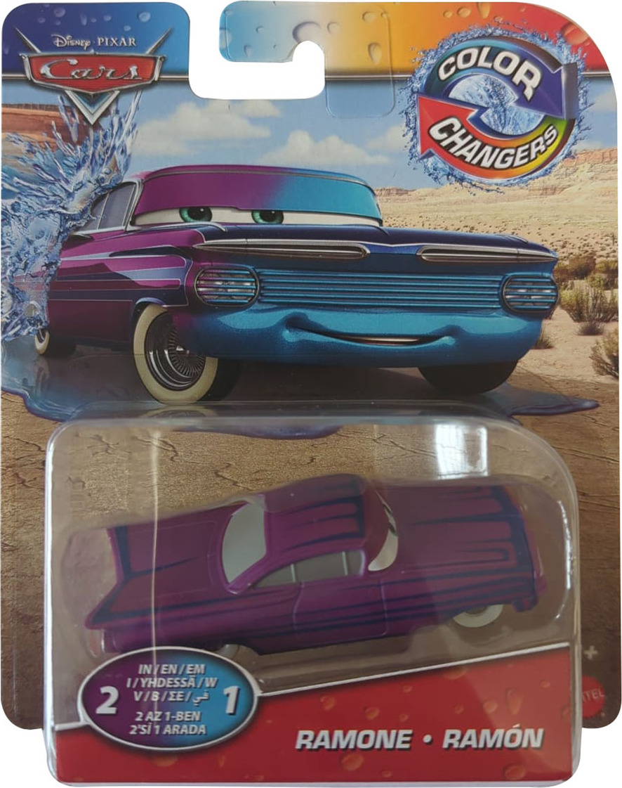 Mattel GYM71 Disney Pixar Cars color Changers, Ramone,