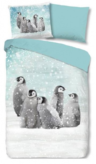 Good Morning bettwäsche Pengu blau 140x220 | Kaufland.de