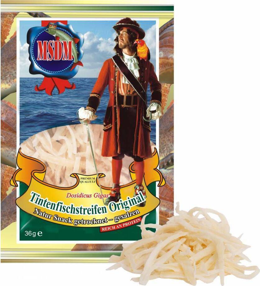 EuroAsia suszona ryba kalmary paski Original | Kaufland.pl