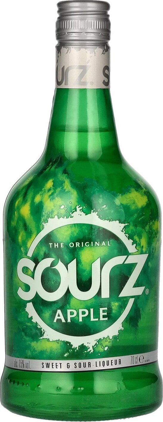 Sourz Apple The Original Sweet and Sour Shot | 15 % vol