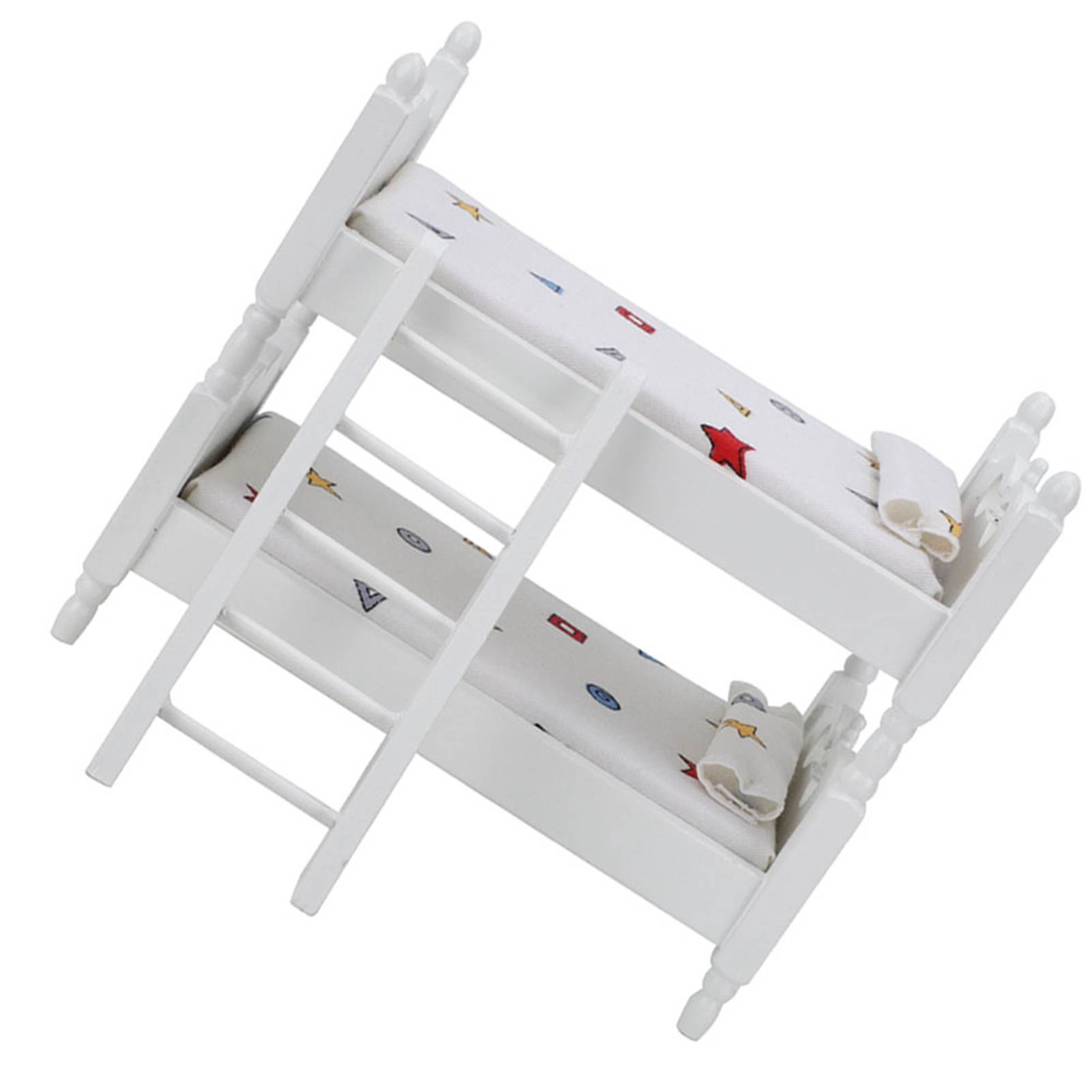 Postel pro panenky,Patrová postel pro panenky,Miniaturní