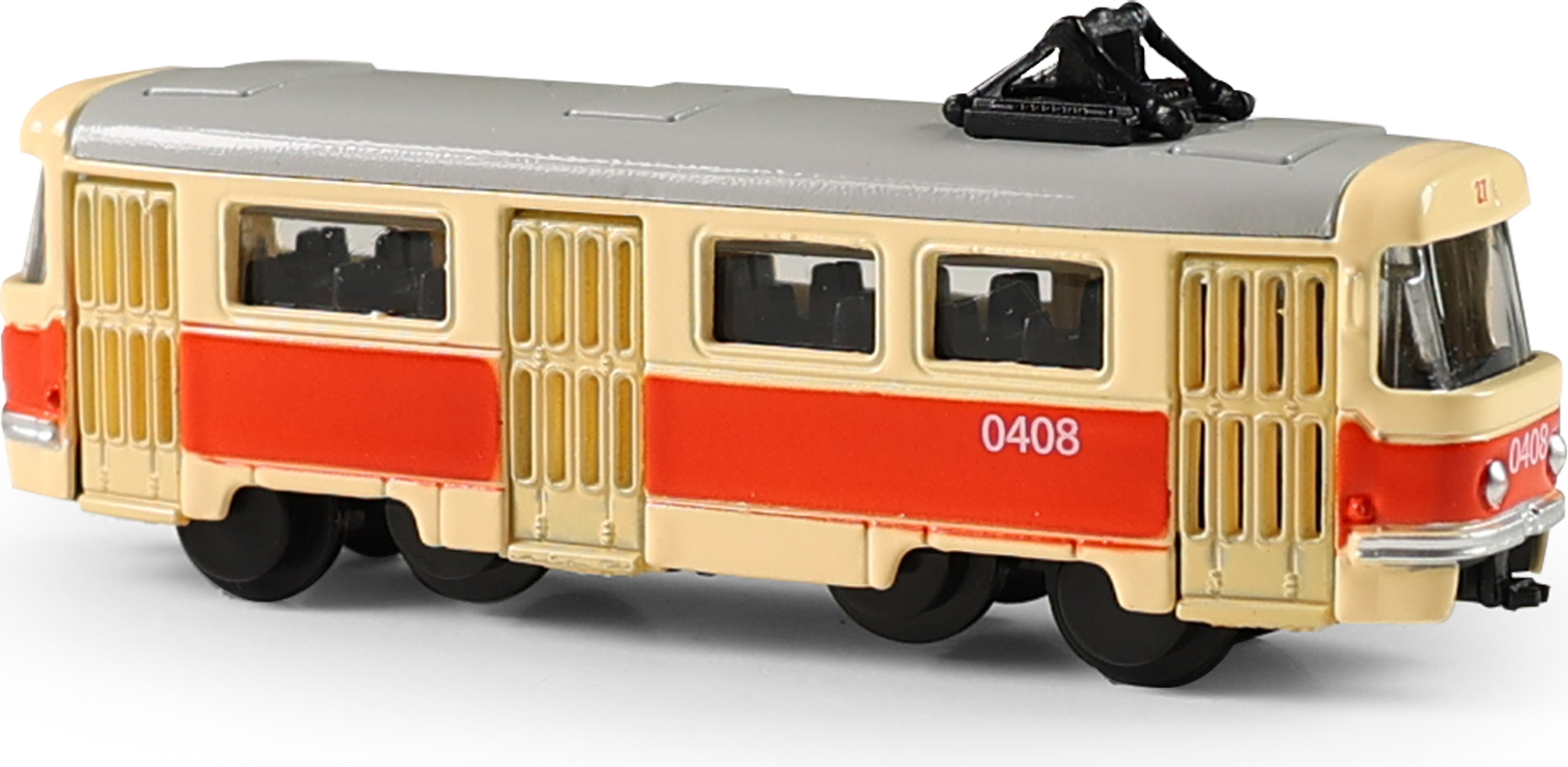 RAPPA Metal Czech retro tram mini 8.5 cm Véhicules de jeu