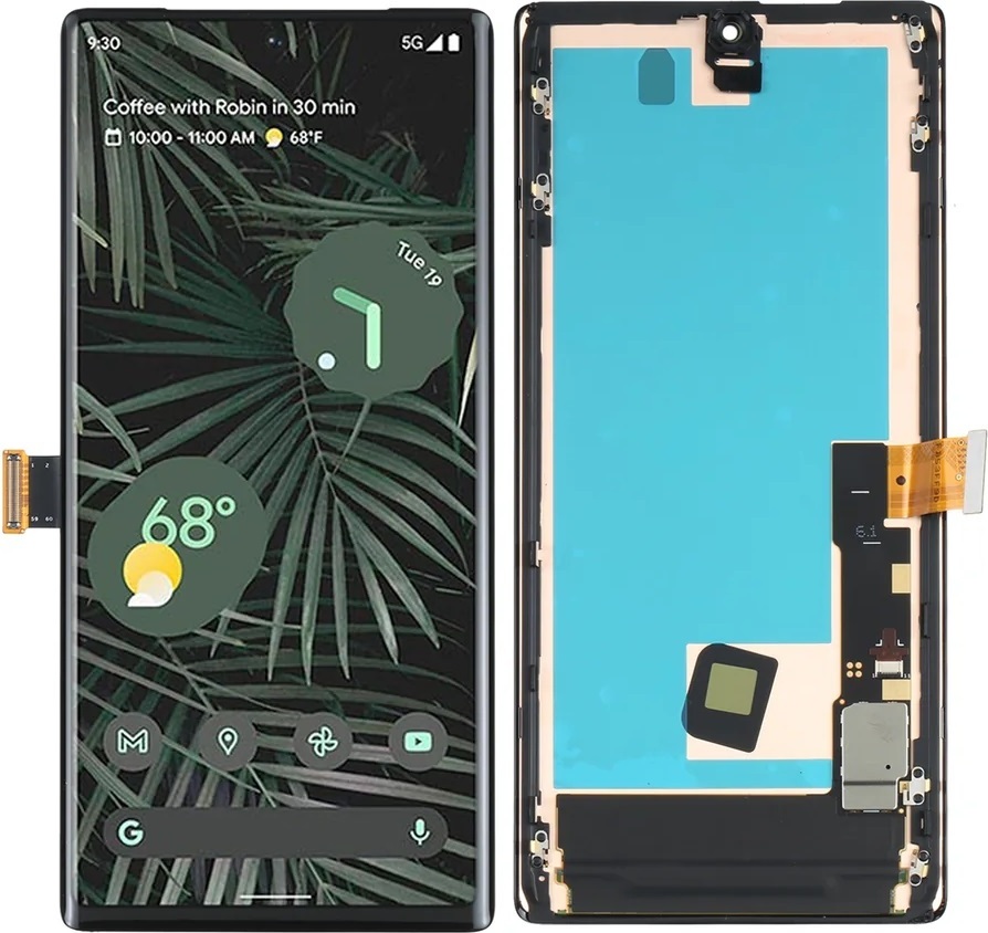 Wyświetlacz LCD do Google Pixel 6 Pro GLUOG G8VOU OLED