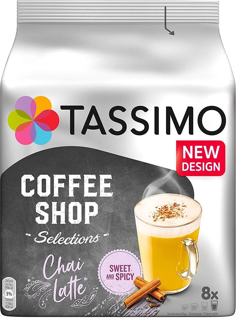 Jacobs Tassimo Coffee Shop Selections Chai Latte,