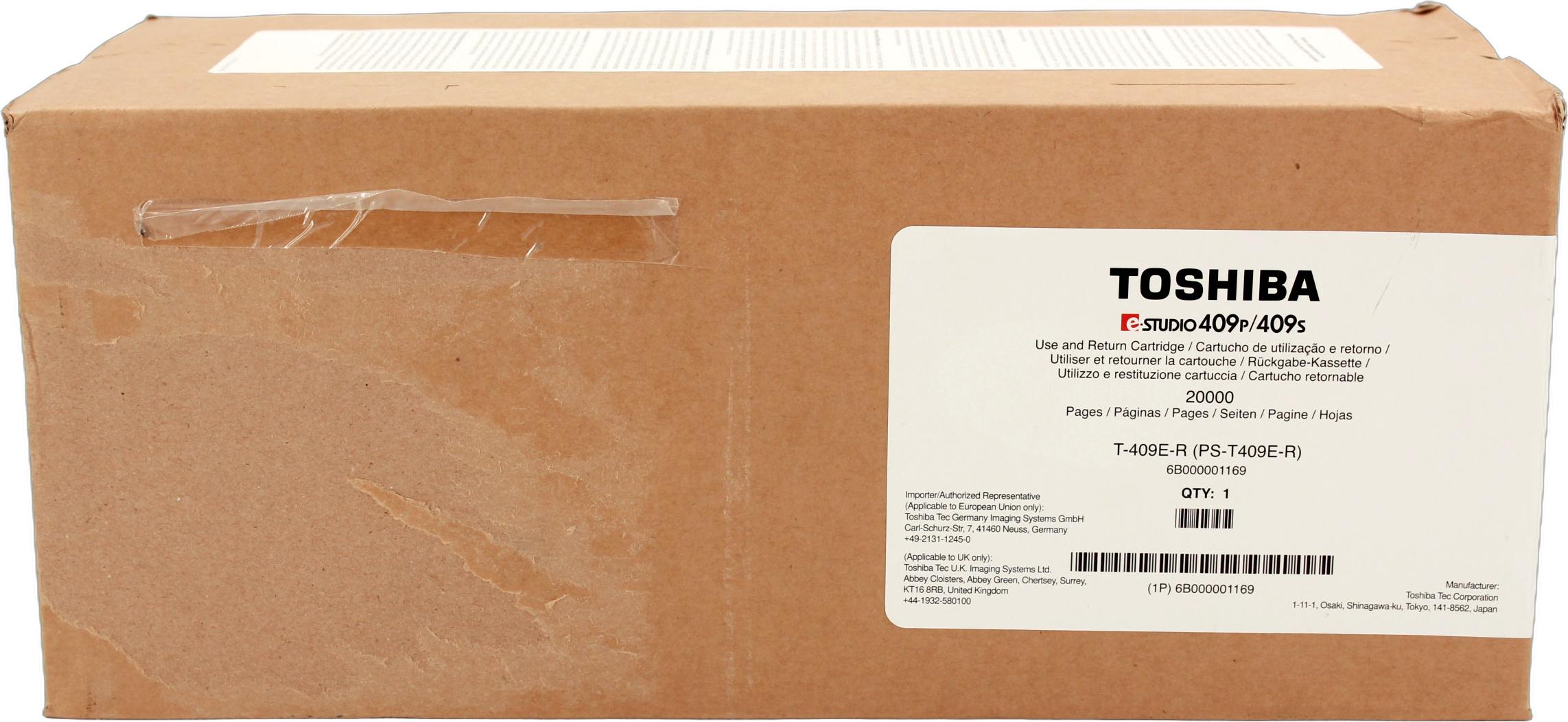 Toshiba 25B3437 6B000001169 Toner Black T-409E-R -B Toner