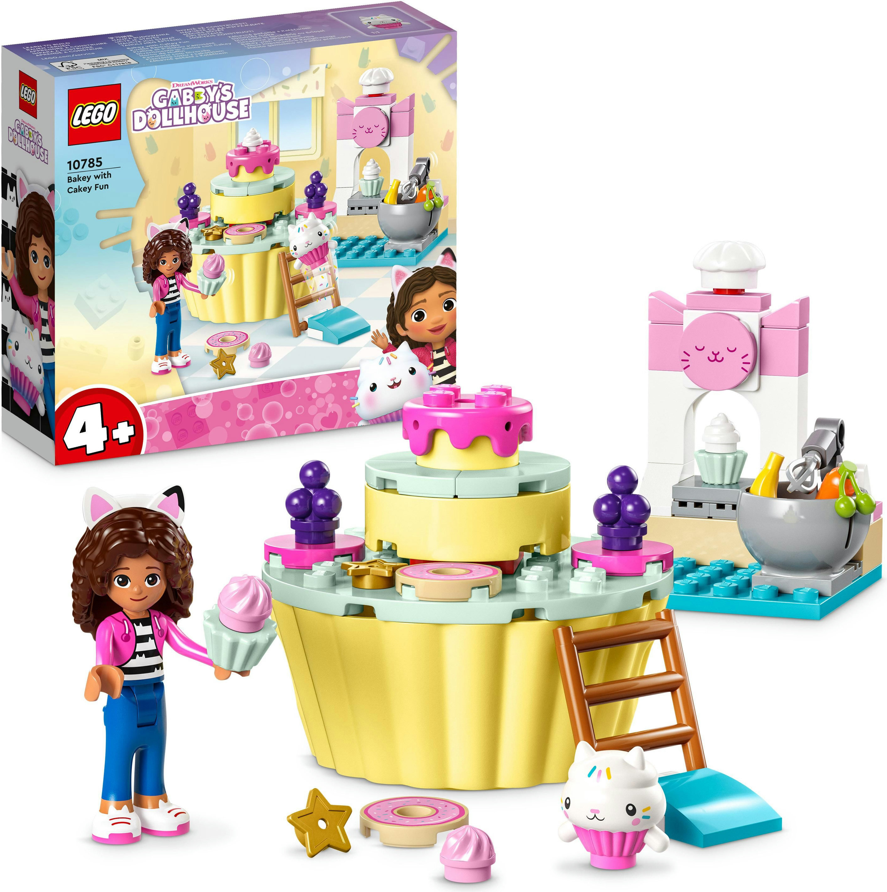 LEGO 10785 Gabby's Dollhouse Kuchis Backstube Set mit Gabby