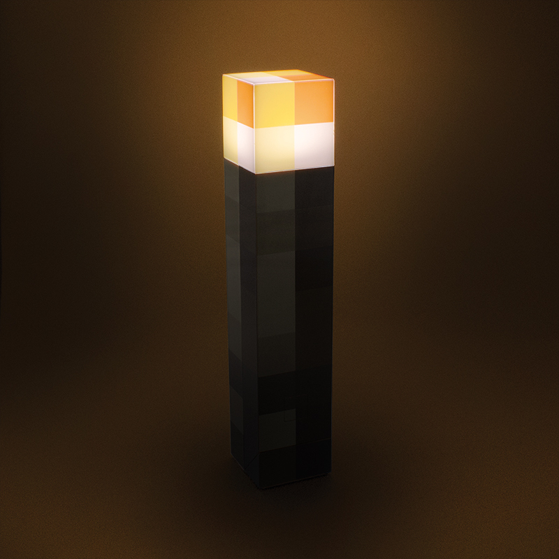 Lampada Minecraft luce notturna torcia (28 cm)