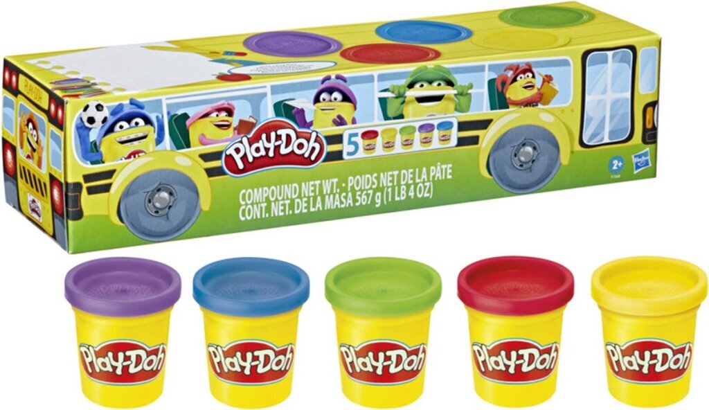 HASBRO PD Back to school 5 Pack 0 Plasteliny
