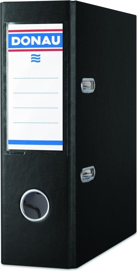 Donau Master Binder A5/75mm Kurz Schwarz 3905001Pl-01