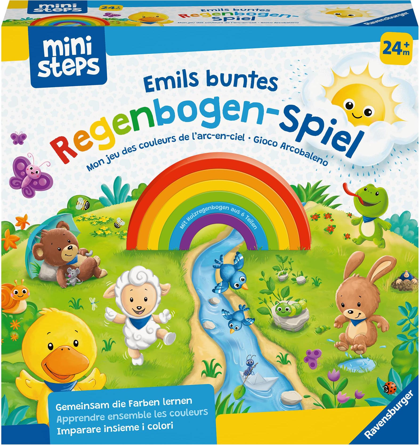 Jeu arc-en-ciel coloré d'Emil Ravensburger 04582