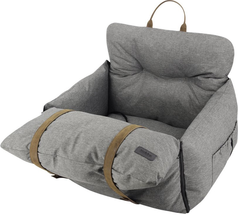 Lettino da viaggio Nobby comfort "BENA" grigio 60 x 50 x 43