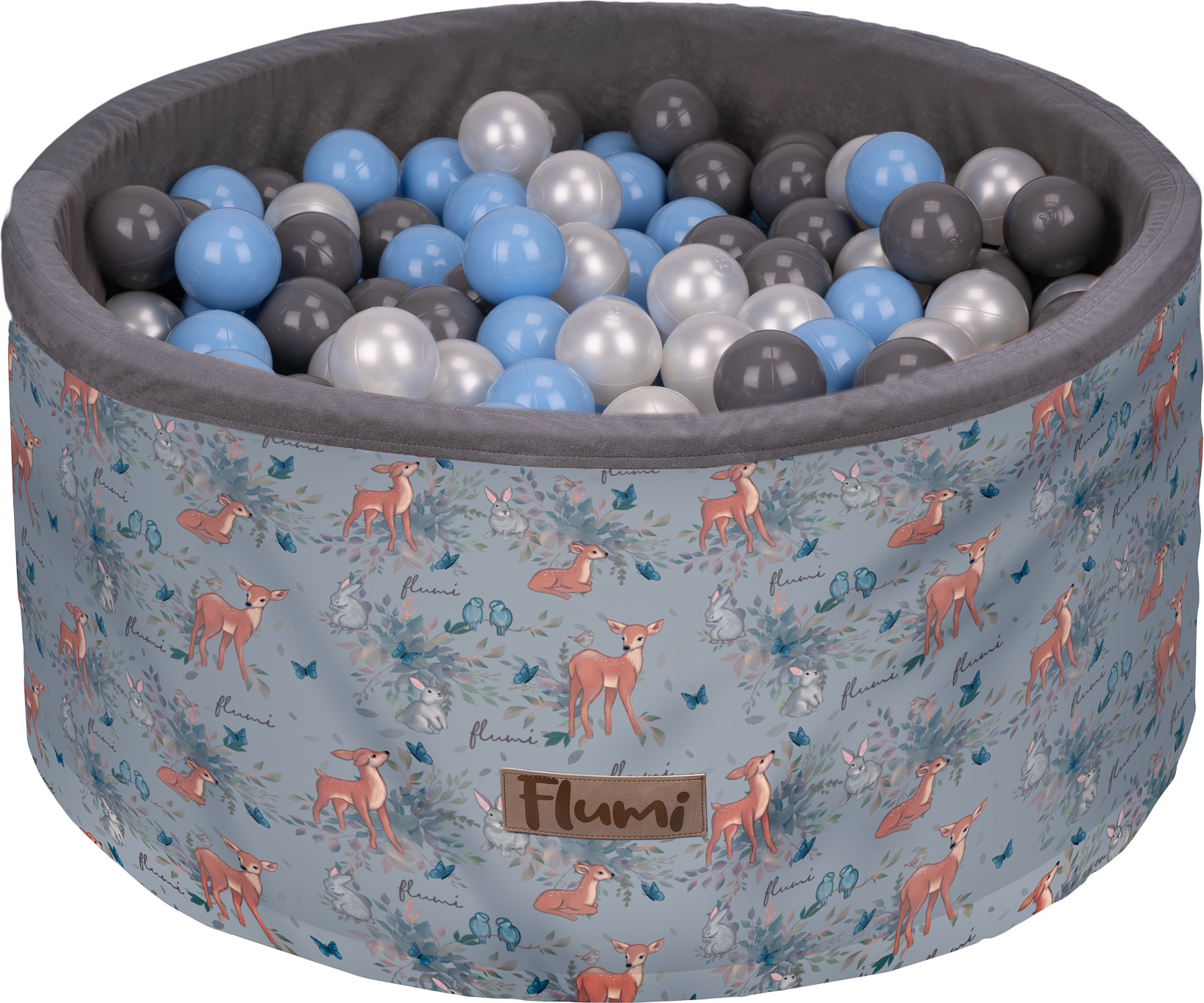 Flumi Ball Pool Baby Ball Pool Kids 90x40cm s 200 míčovými