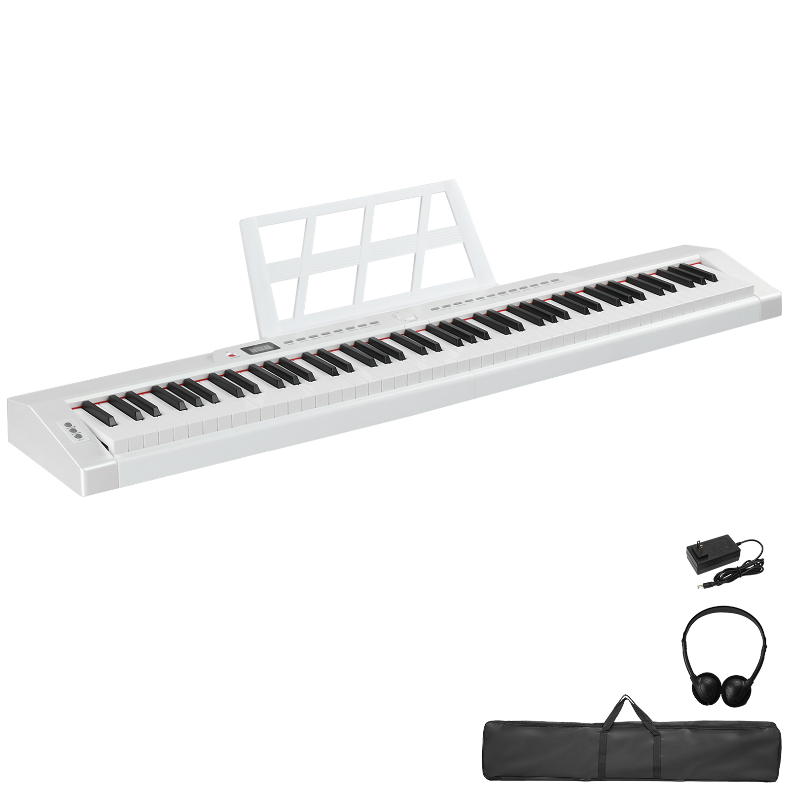 Piano numérique FCH 88 touches Blanc avec étui