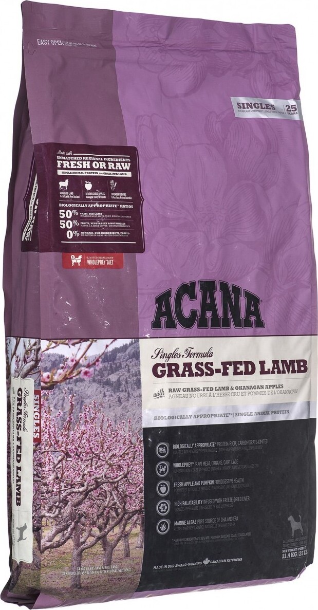 Acana Singles Grass-Fed Lamb 11,4kg | Kaufland.pl