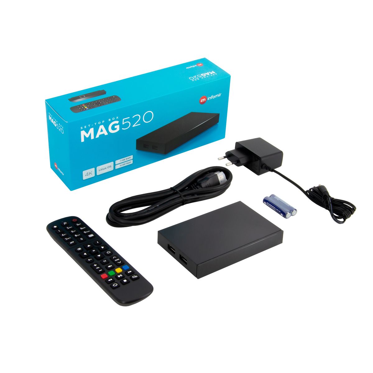 MAG 520 IPTV Receiver Internet LAN 4K UHD | Kaufland.de