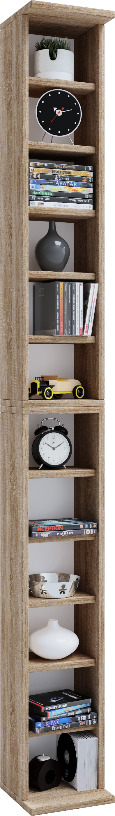 Drevený CD DVD stojan Dekoratívna polica | Kaufland.sk