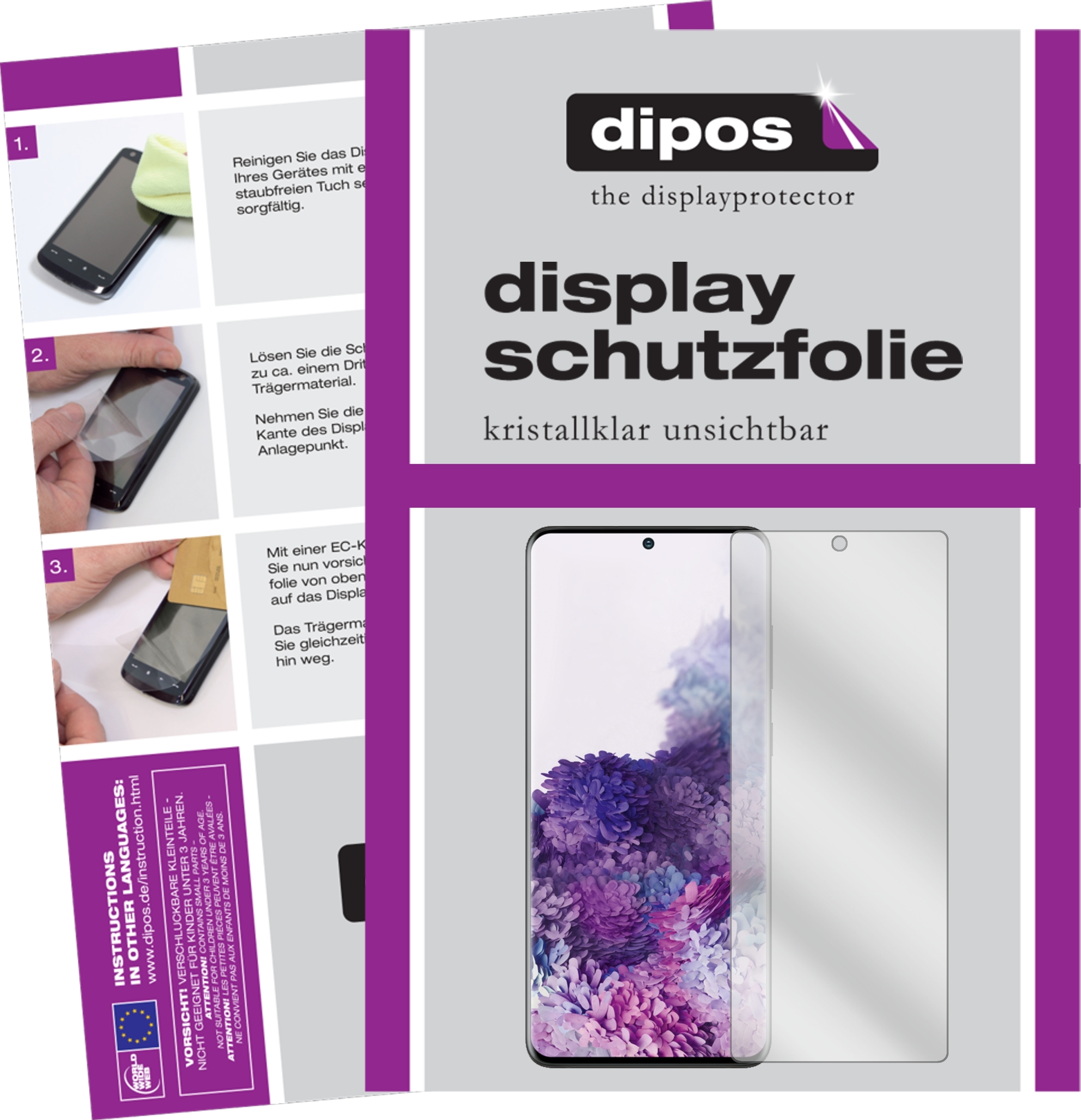 2x folia ochronna do Samsung Galaxy S20 | Kaufland.pl