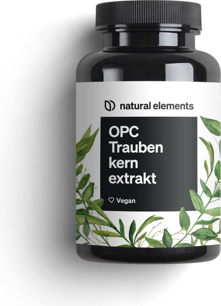 NATURAL ELEMENTS OPC Extrakt z hroznových semienok Kapsule