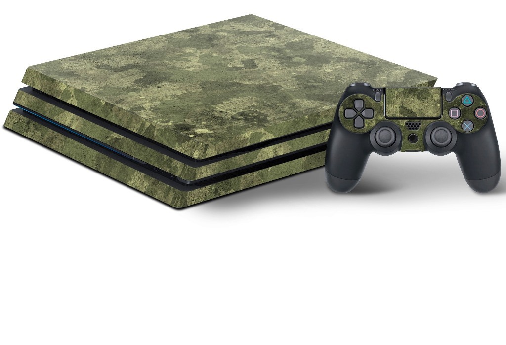 Design-Skin Camouflage pour Sony PS4 PRO Konsole