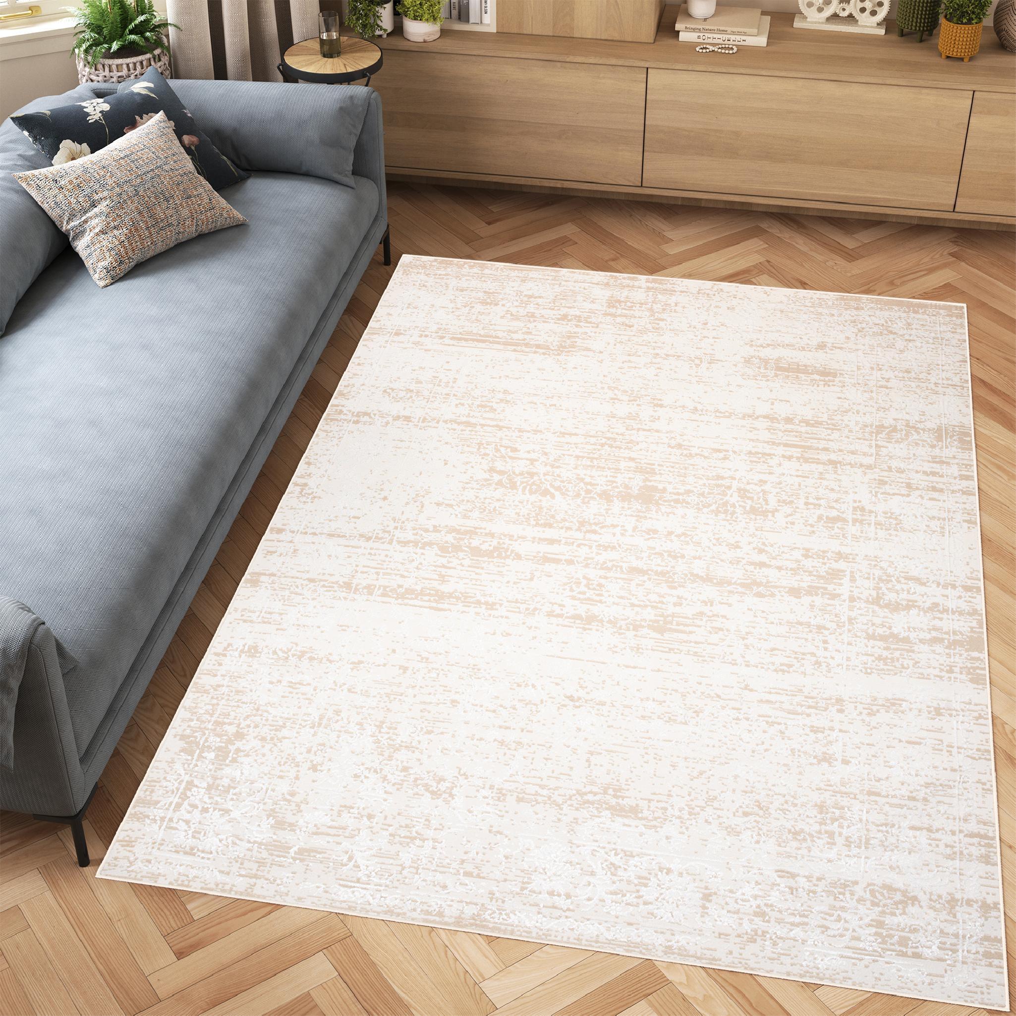 Tapiso koberec HERA Modern Cream Beige Obývací pokoj