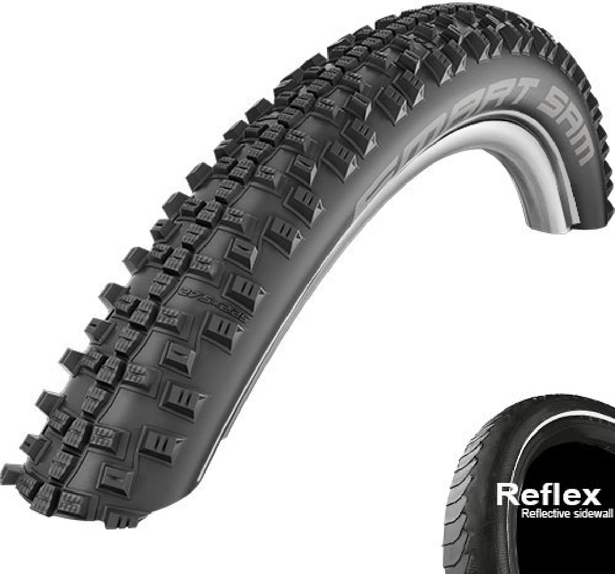 Schwalbe Smart Sam 28x1.75 47-622 opona drutowa czarna