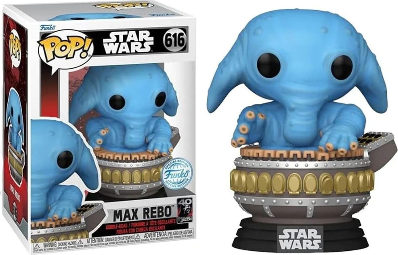 FUNKO POP! - Star Wars - Max Rebo #616 Special