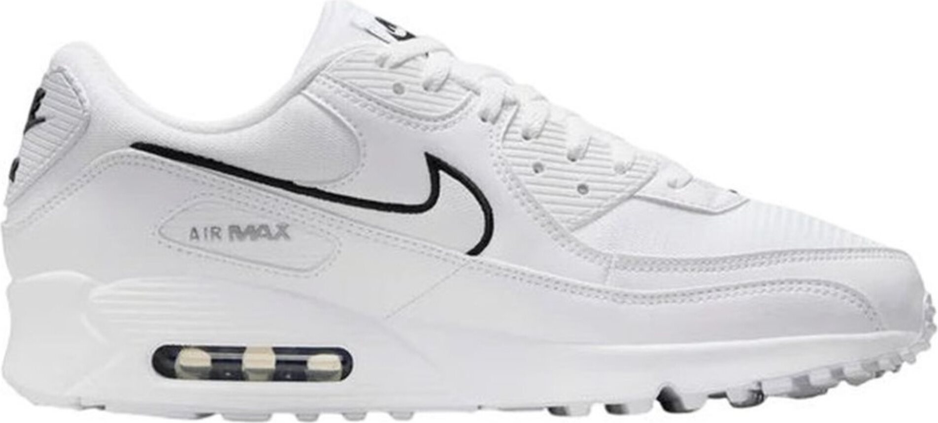 Faszinierend Air Max 90 Weiss Schwarz Bilder