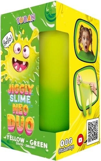 Jiggly Slime Neo Duo žlutozelený 430g | Kaufland.cz