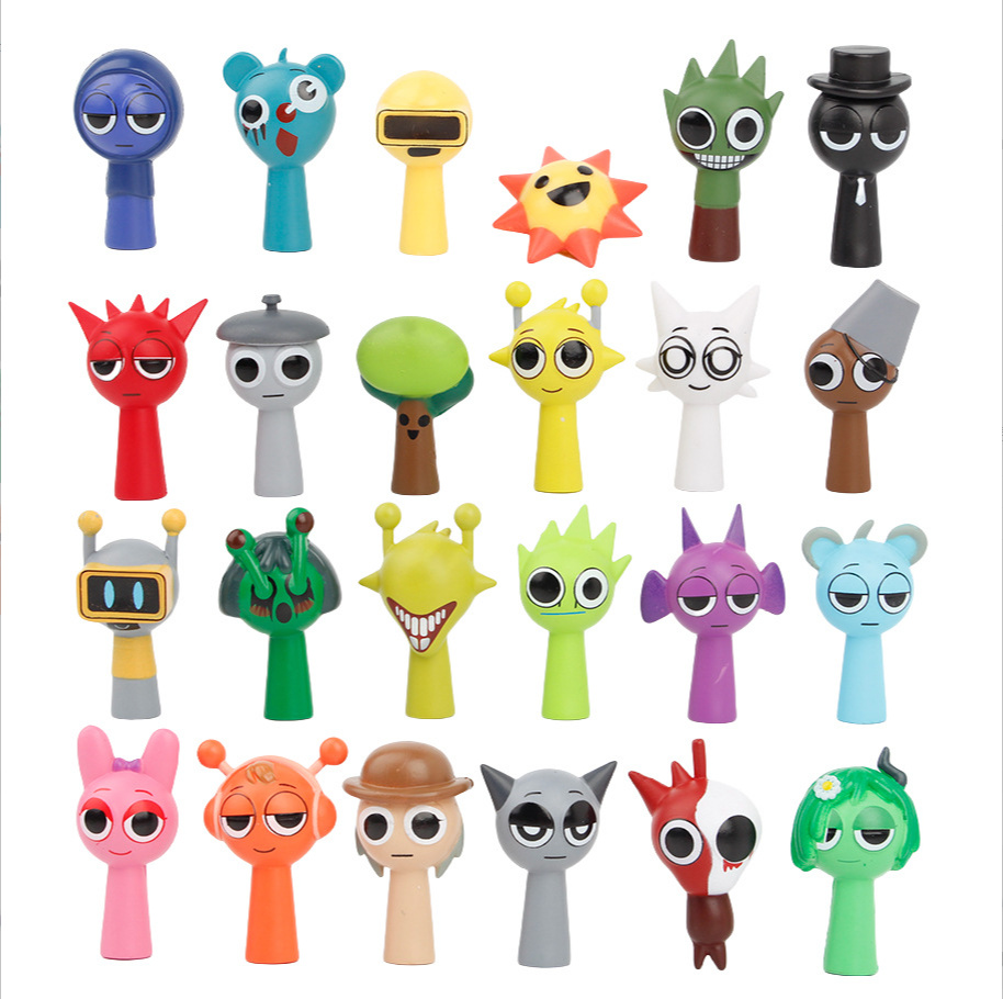 24pc Sprunki Action Figures Sprunkies Game | Kaufland.de