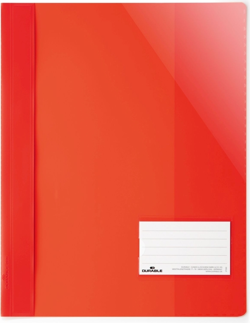 DURABLE Schnellhefter Überbreit A4+ PVC rot | Kaufland.de
