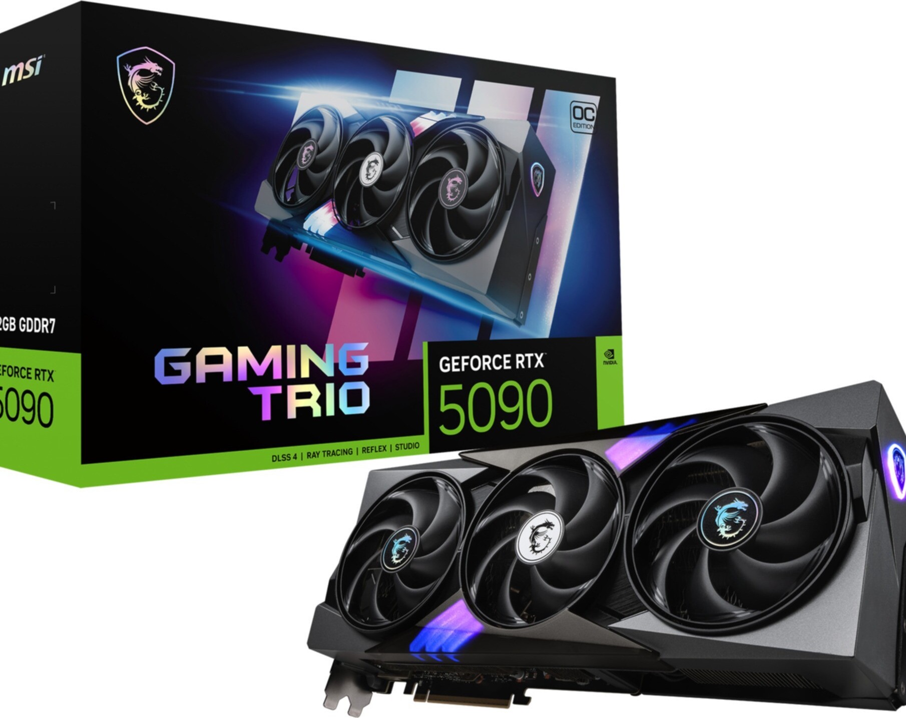 MSI VGA 32GB RTX5090 GAMING TRIO OC 32G 3xDP/HDMI GeForce