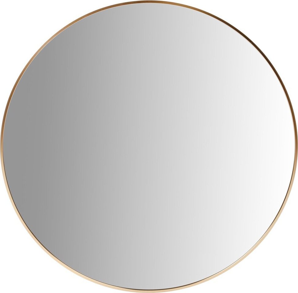 HOMLA lustro ELORA okrągłe złote 80x80 cm | Kaufland.pl