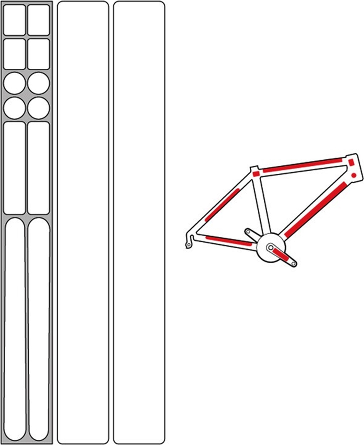 Zéfal Skin Armor Protection de cadre Skin Armor Matt L,